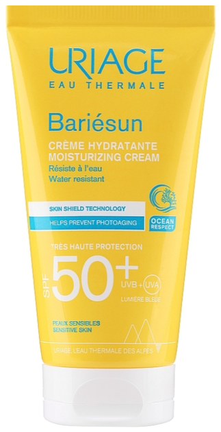 Сонцезахисний крем Uriage Bariésun High Protection Moisturizing Cream SPF 50 50 ml ...