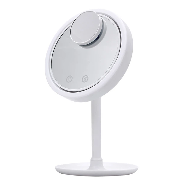Настільне дзеркало з підсвіткою та вентилятором Beauty Breeze Mirror Дзеркало для макіяжу зі