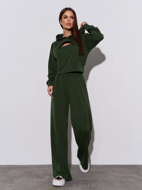 Костюм цвет хаки размер M FI_012219 – Брендовая одежда | ROZETKA