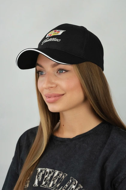 Бейсболка «Cadillac» (1688) Braxton черный 56-58 – Стильные аксессуары ...