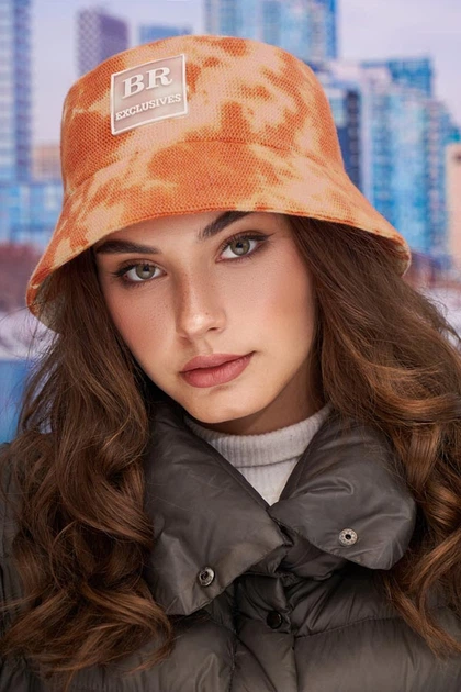 Теплая панама тай-дай (4964-1) Braxton оранжевый 56-59 – Стильные ...