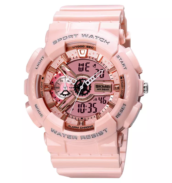 Годинники наручні жіночі Skmei 1688 Pink, 1688PK (17160) – фото ...