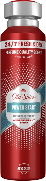 Аэрозольный антиперспирант Old Spice Power Start 150 мл (8700216639262 ...