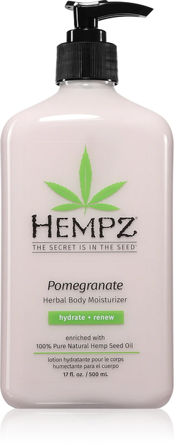 Увлажняющее молочко для тела с гранатом HEMPZ Pomegranate Moisturizer ...