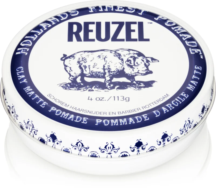 Глина для волосся Reuzel Clay Matte Pomade 113 г – купить онлайн на ROZETKA