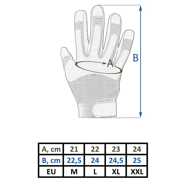Рукавиці MFH Action , Чорний, M – фото, відгуки, характеристики в ...