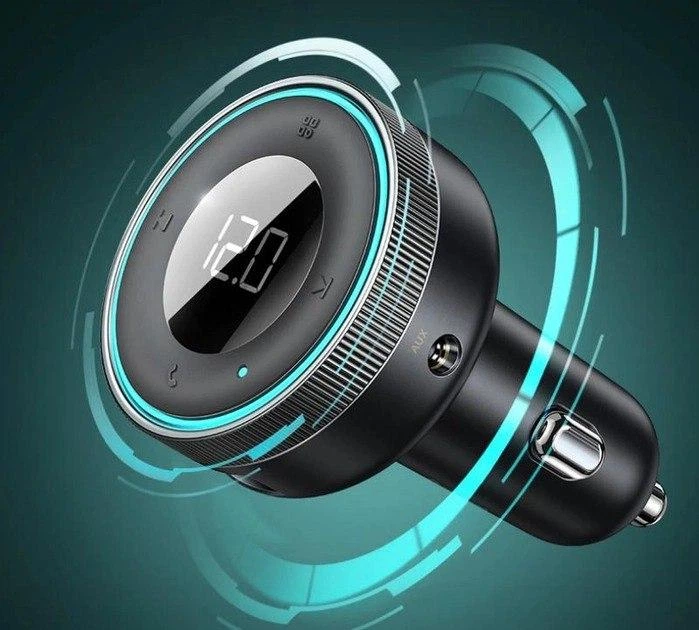 Автомобільний зарядний пристрій FM-трансмітер модулятор Baseus FM ...