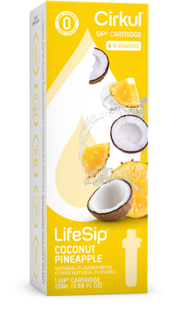Картридж для Cirkul Coconut Pineapple LifeSip 20 мл – фото, відгуки ...