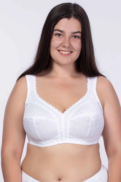 Мереживний бюстгальтер без кісточок 215/501 white Elita 100C white (білий) (6000007314074 ...