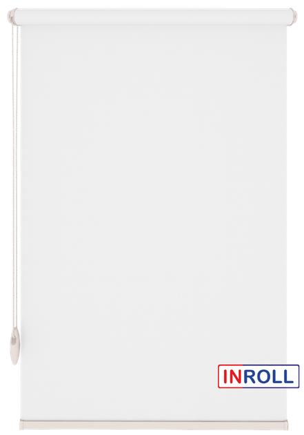 Ролета тканевая INROLL Есо-Standart 45х185 см BO Berlin Белый 051 ...