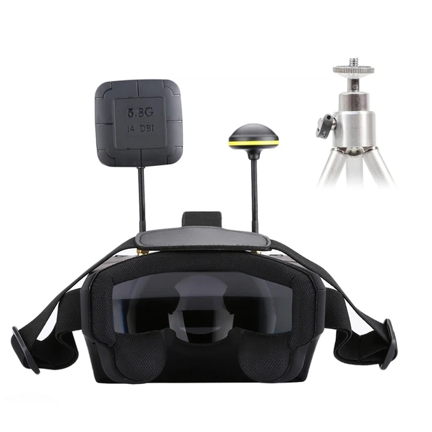 FPV окуляри шолом для квадрокоптера дрону Eachine EV800D 5" екран 5.8 ...