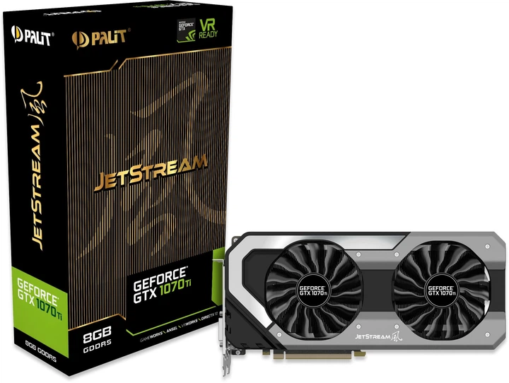 Відеокарта Palit GeForce GTX 1070 Ti JetStream – фото, відгуки ...