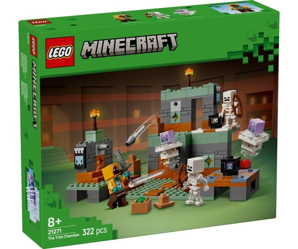 Конструктор LEGO Minecraft Палац випробувань (21271) – іграшки з ...