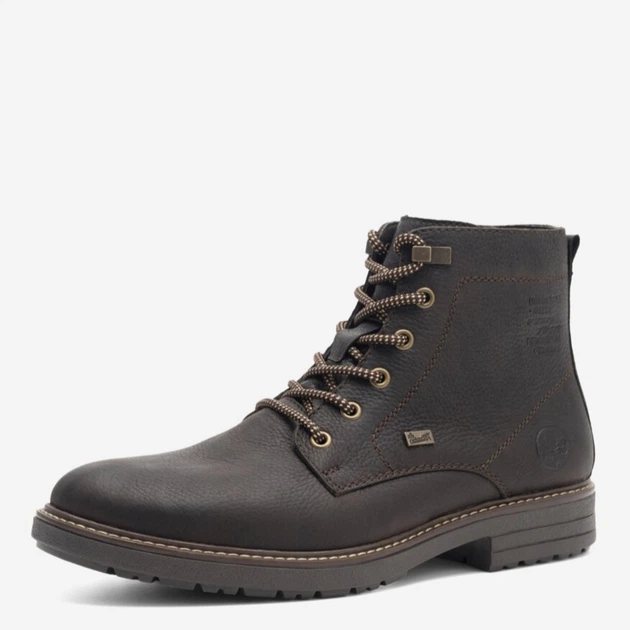 Черевики Rieker 43(р) Темно-Коричневий Шкіра 0-2-2-33121-25 – Оригинальная обувь | ROZETKA