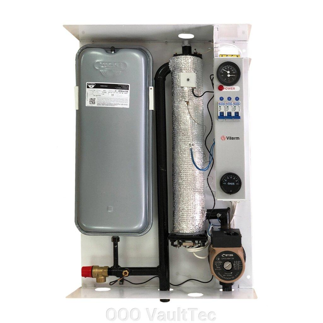 Электрокотел Viterm MAX 15кВт 380В с расширительным баком и насосом ...