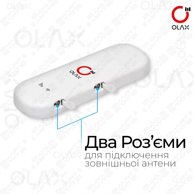 Мобільний 4G модем/роутер USB Wi-Fi 3G/4G LTE OLAX F90 Smart (Cat.4 ...