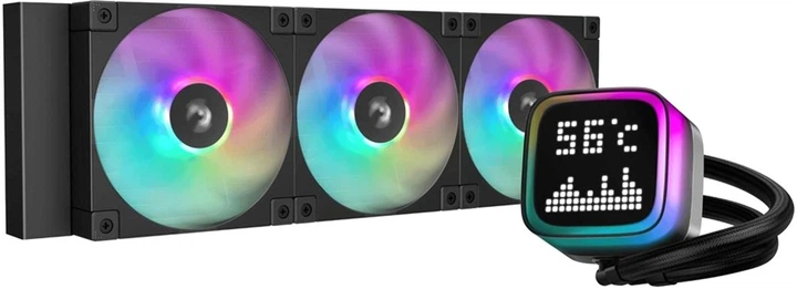 Система водяного охолодження DeepCool LP360 ARGB Black (R-LP360-BKMSNC-G-1) – фото, відгуки ...