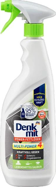 Спрей антижир для кухні Denkmit Denk Mit Fettlöser Multi-Power 750 мл ...