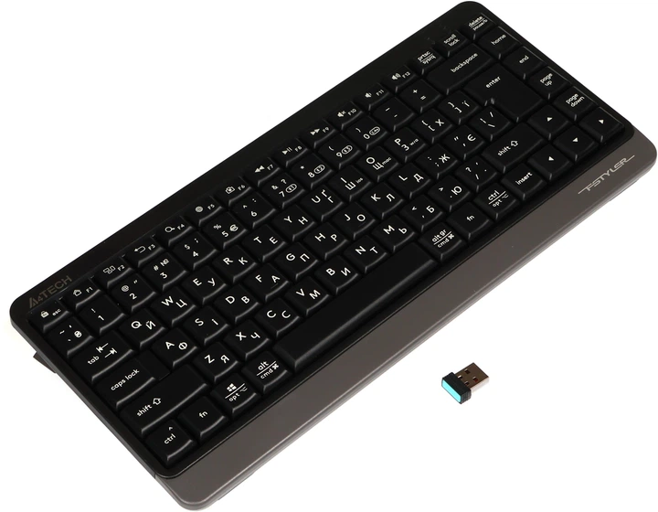 Клавіатура бездротова A4Tech FBK11 Wireless Grey (4711421965422) – фото ...