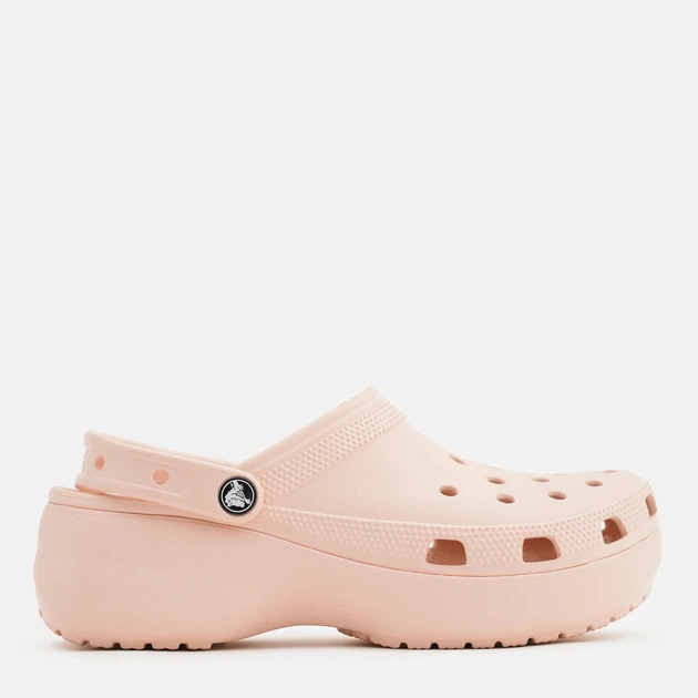Женские кроксы Crocs Classic Platform 206750-6UR 41-42 (W10US) 26 см Quartz (196265545377 ...