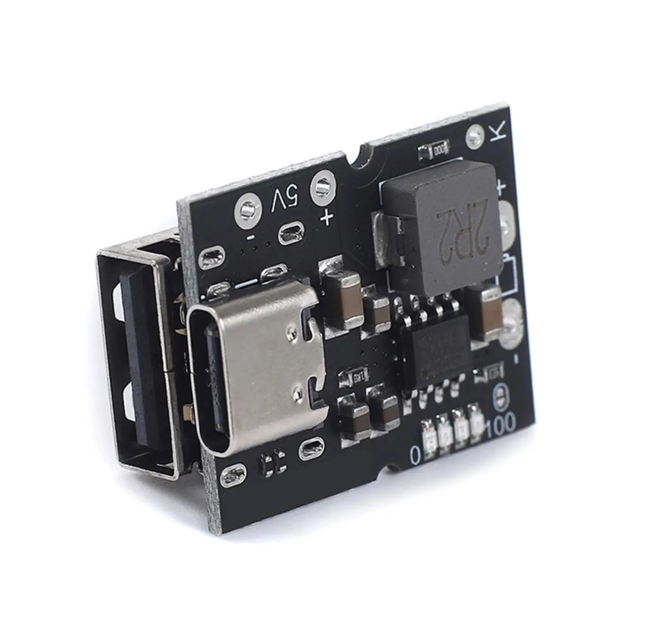 Плата павербанка Type-C powerbank 5V 2.4A IP5306 4.2В модуль заряда Li-Ion повышающий ...