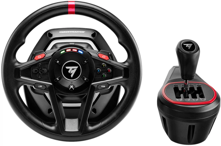 Набір Thrustmaster T128 Shifter Pack Black-Red (4460267) – фото, відгуки, характеристики в ...