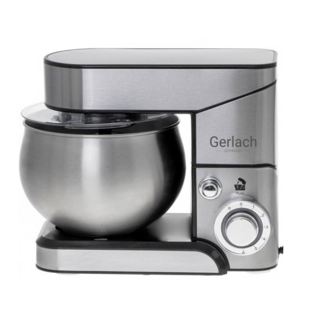 Планетарный стационарный миксер тестомес Gerlach GL 4219 1800 Вт Silver ...