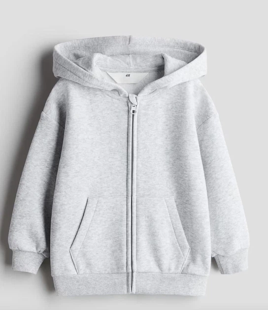 Дитяче худі для дівчаток H&M 98-104 сіра від продавця: OrangCat – в інтернет-магазині ROZETKA ...
