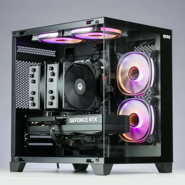 Ігровий ПК Digitalfury I5 Core I5-14600F/32Gb DDR5/RTX 5070 12Gb/1Tb SSD M2/H610/700W – фото ...