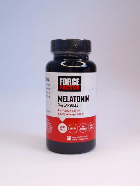 Мелатонін для сну Force Factor Melatonin 3mg 60VegCapsв упаковці (VMD-1206334) – фото, відгуки ...