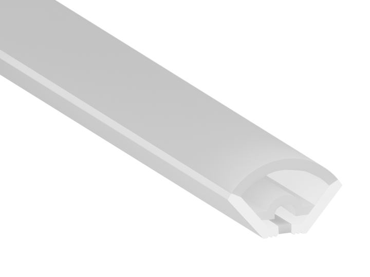 Профиль силиконовый LEDUA СП-5 для LED ленты 22х14 мм угловой IP67 1 м ...