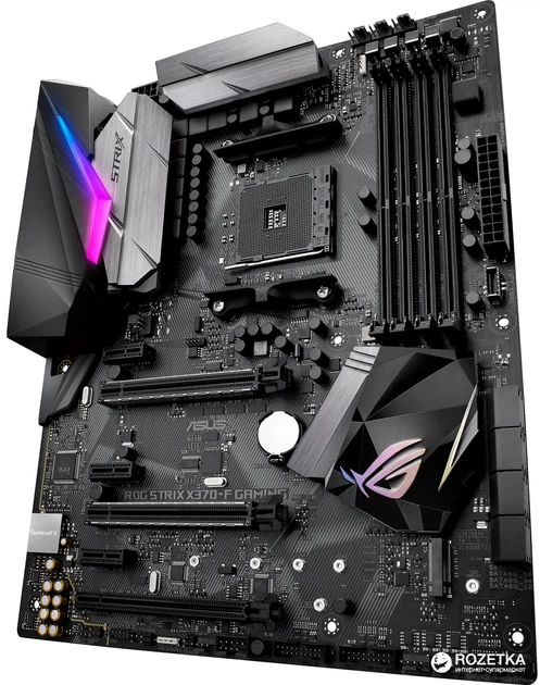 Материнская плата Asus ROG Strix X370-F Gaming (sAM4, AMD X370, PCI ...