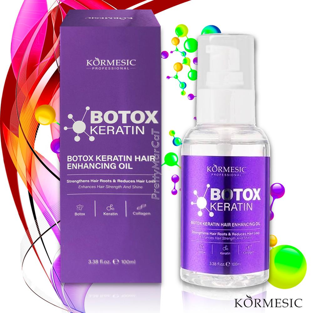 Масло для укрепления волос KORMESIC BOTOX Keratin 100 мл от продавца ...