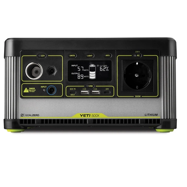 Зарядная станция Goal Zero Yeti 500X 505Wh 300W Li-Ion NMC Black-Grey – фото, отзывы ...