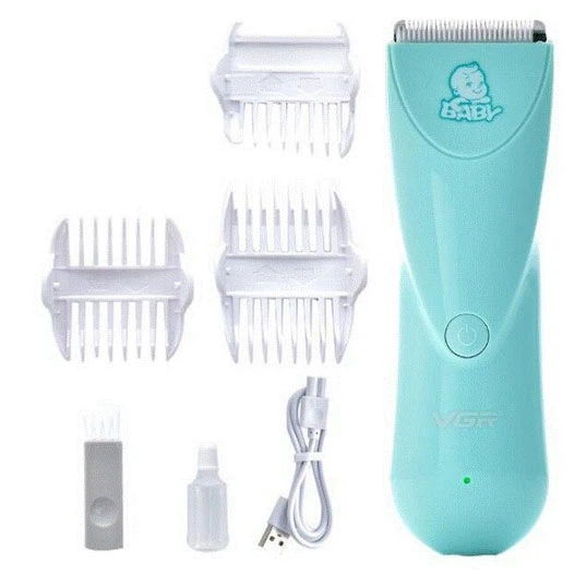 Дуже тиха бездротова машинка для стрижки волосся дітей VGR V-150 з ...
