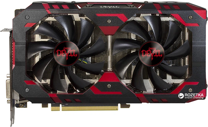 Видеокарта Powercolor PCI-Ex Radeon RX 580 Red Devil 8GB GDDR5 (256bit ...