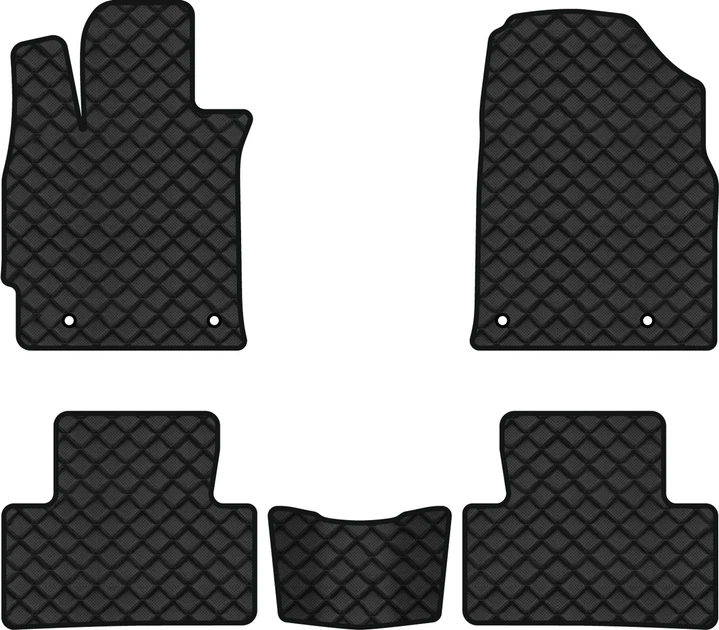 Коврики из экокожи EVAtech ECO в салон авто для CX-7 AT Mazda 2006-2012 1 поколение SUV EU ...