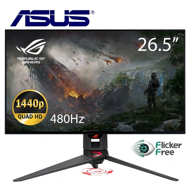 Монітор ASUS PG27AQDP ROG Swift безрамковий геймерський OLED 2560x1440 ...