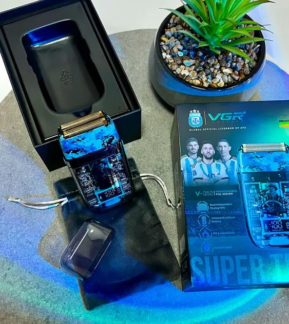 Електробритва VGR V-352 шейвер, подвійне лезо, IPX5, LED Display – фото, відгуки, характеристики ...