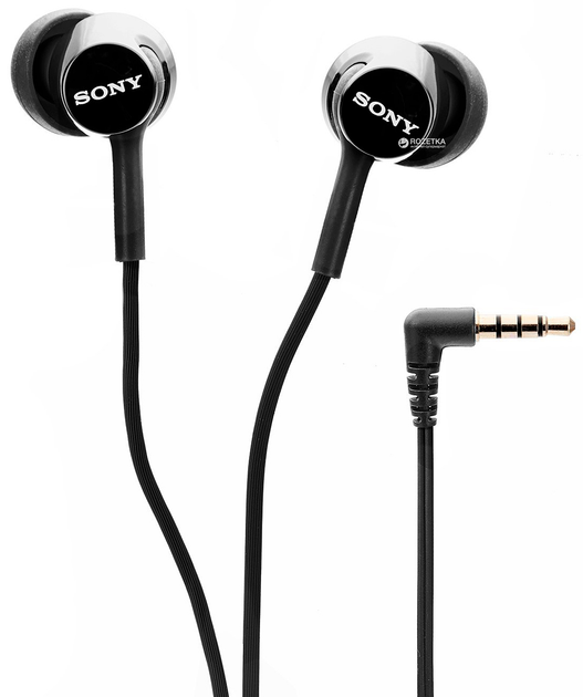 Наушники Sony MDR-EX155AP Black (MDREX155APB.E) купить в интернет ...