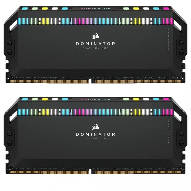 Оперативная память Corsair 32 GB (2x16GB) DDR5 7200 MHz DOMINATOR PLATINUM RGB ...
