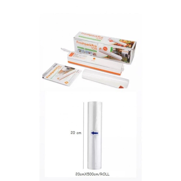 Пакеты для вакууматора Вакуумные пакеты для вакуумного упаковщика пищевых продуктов 20 см рулон