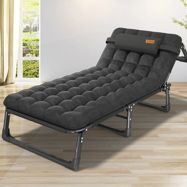 Раскладная кровать шезлонг WCG FB-S04PP + матрас – купить онлайн на ROZETKA