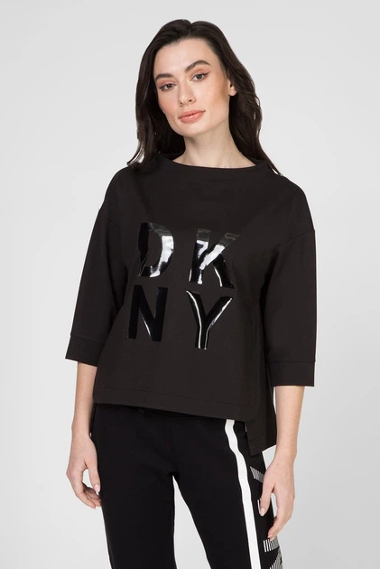 Жіночий чорний світшот DKNY XS DP9T7103 – Брендовая одежда | ROZETKA