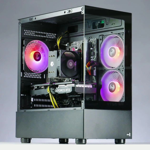 Ігровий ПК Digitalfury R5 Ryzen 5 8400F/32Gb DDR5/RTX 5060 8Gb/1000Gb SSD M2/A520/600W – фото ...