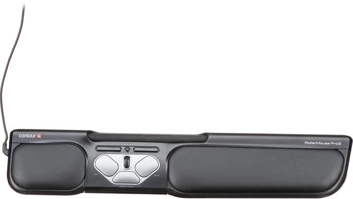 Підкладка під зап'ястя Contour Design RollerMouse Pro3 Black (RM-PRO3 ...