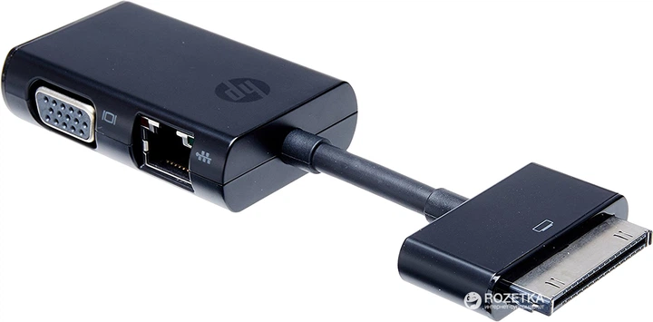 Переходник HP Dock Connector to Ethernet and VGA Adapter (G7U78AA ...