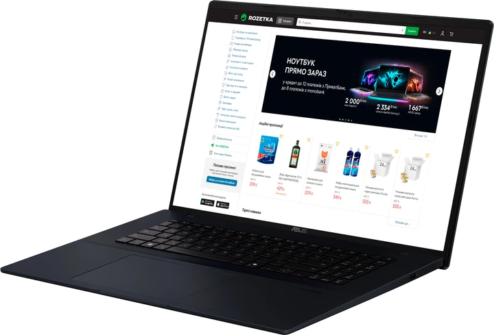 Ноутбук ASUS Vivobook 18 M1807HA-S8055 (90NB15P1-M004E0) Quiet Blue ...