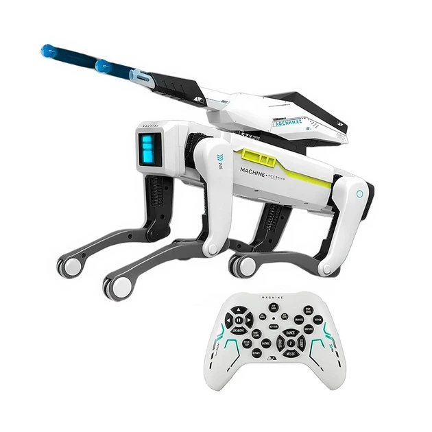 Интерактивный робот-пес стреляющий шариками с голосовым управлением 12 ...