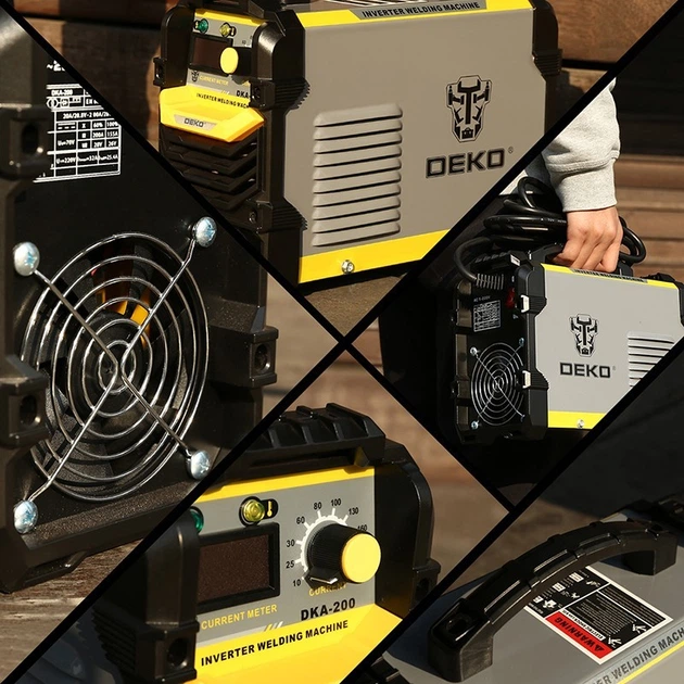 Зварювальний апарат DEKO DKA-200Y (S5002-DKA-200Y) – фото, відгуки ...